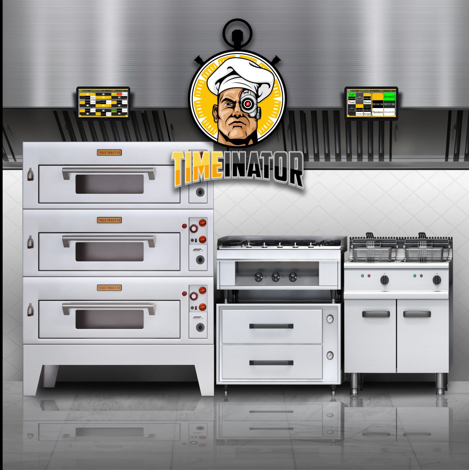 Timeinator - A Restaurant Kitchen Digital Timer & Management App